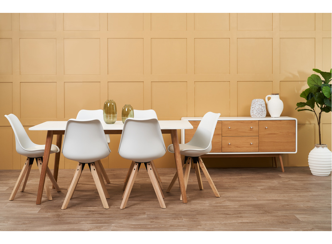 Turin 1600 Dining Table & Dima Chairs x 6