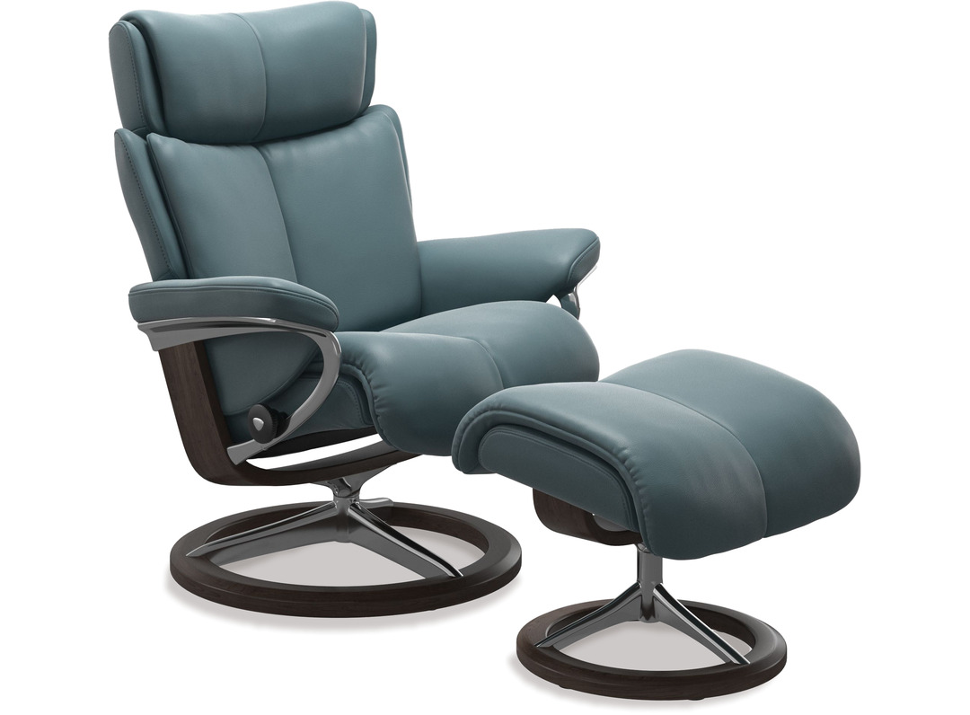 Stressless® Magic Medium Leather Recliner - Danske Mobler