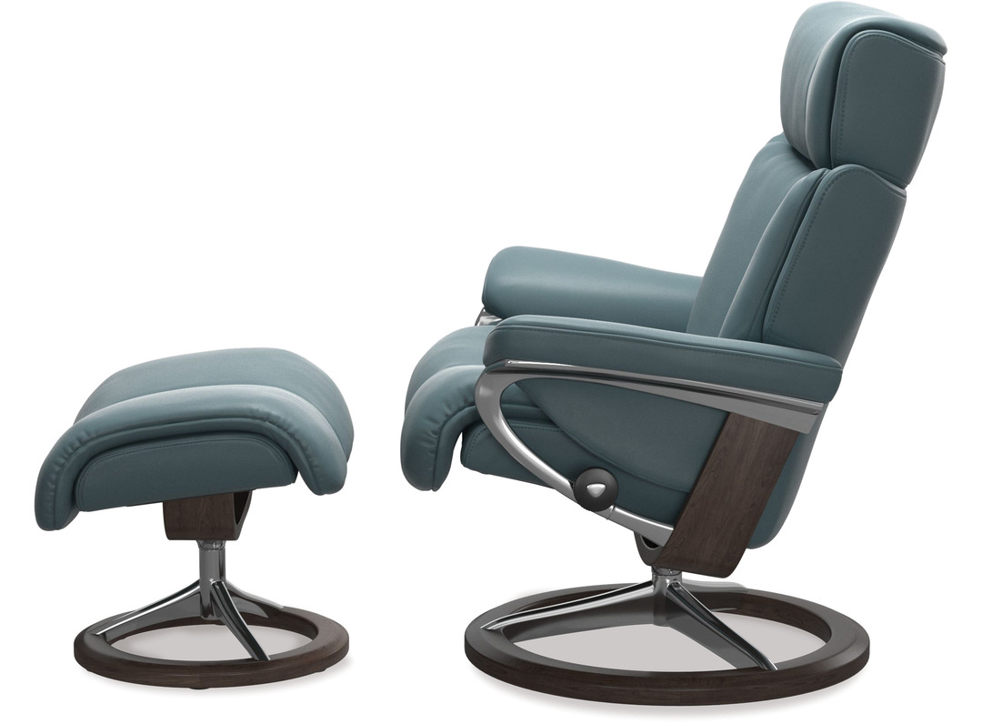 Stressless® Magic Medium Leather Recliner - Danske Mobler