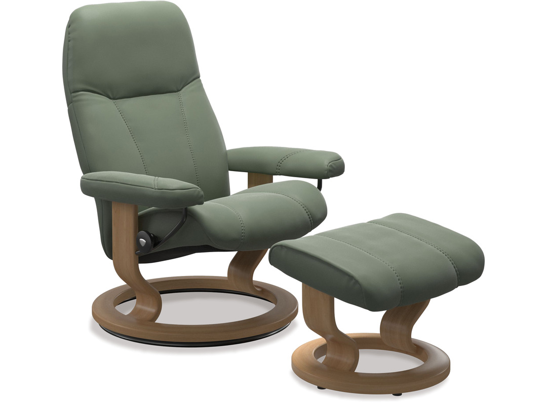 Stressless® Consul Leather Recliner - Danske Mobler Furniture