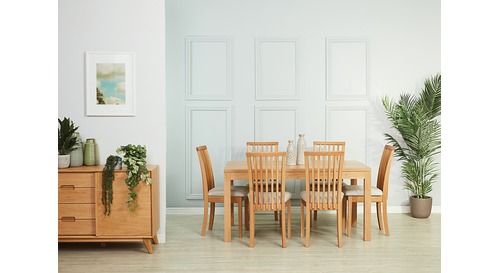 Dinex Extension Dining Table & Kia Chairs - Danske Møbler