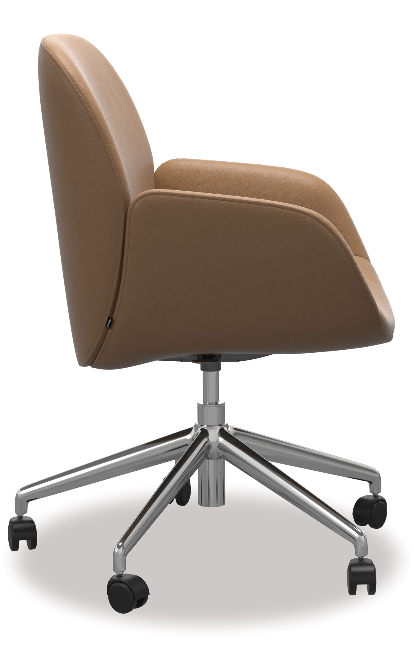 Stressless® Bay Leather Home Office Chair - Low Back