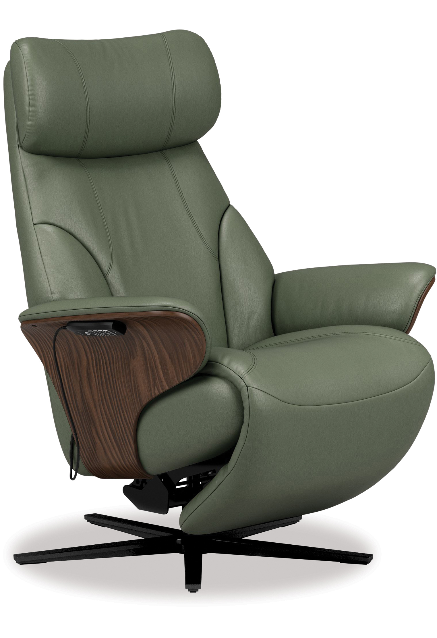 Stressless® Adam Power Leather Recliner - Sirius Base - Danske Mobler ...
