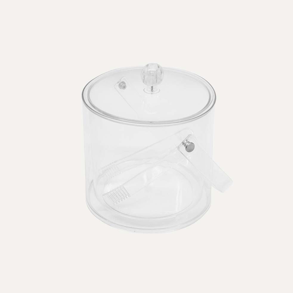 Acrylic Ice bucket with Tong | Danske Møbler
